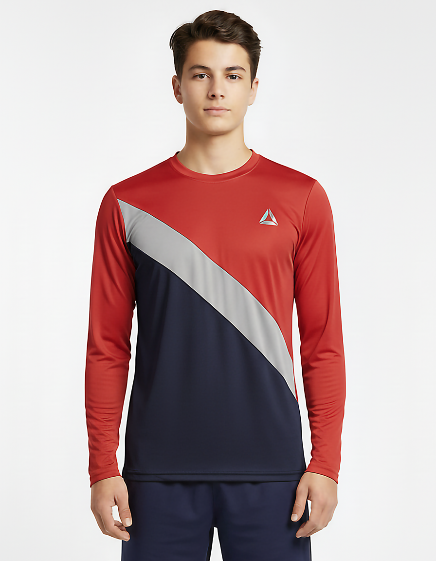 Gym Wear Fabric Tricolor Sports T-shirt